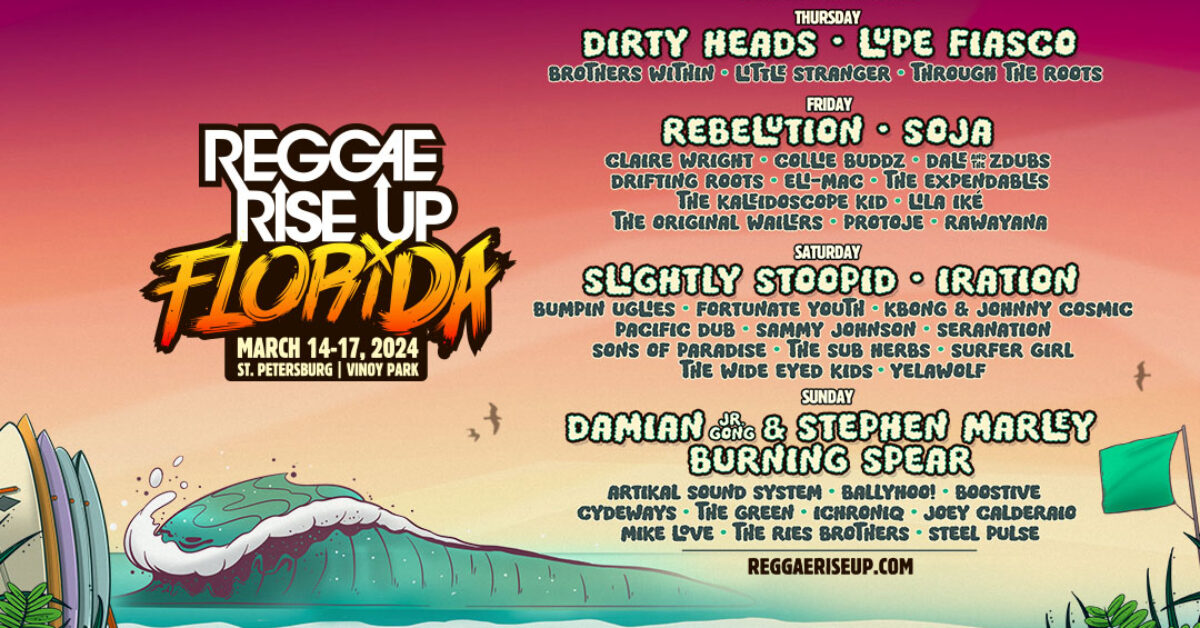 Unpacking the Vibes: Reggae Rise Up Florida 2024 - Sway's Universe