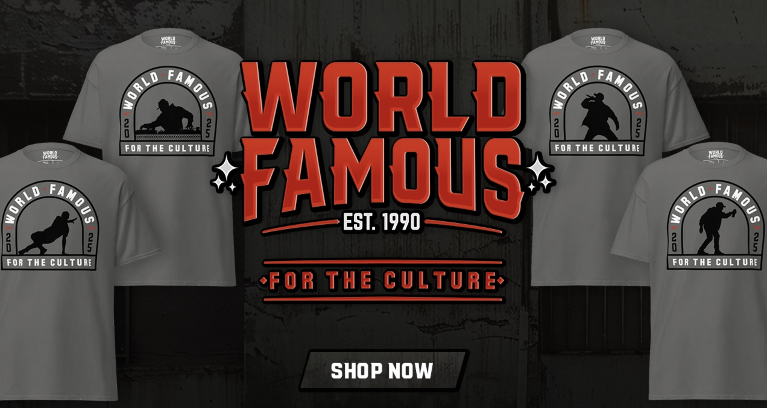 Exclusive World Famous “For The Culture” Merch Drop - Sway's Universe